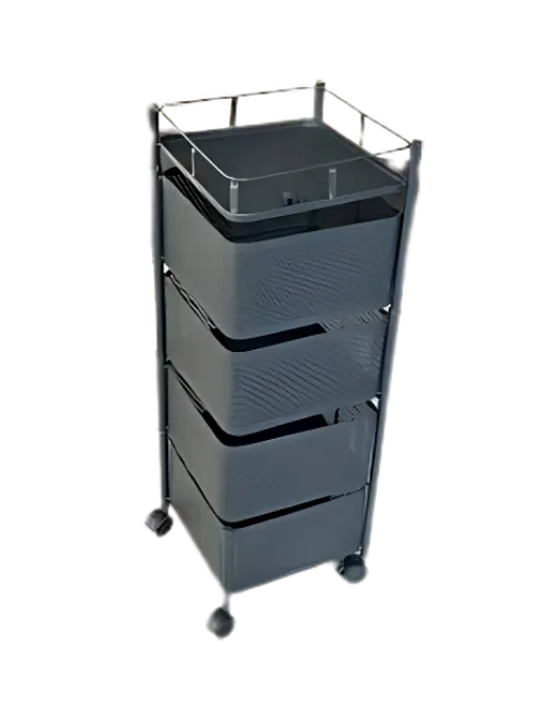 Premium Square Metal Trolley – Durable & Stylish Multi-Purpose Storage ...